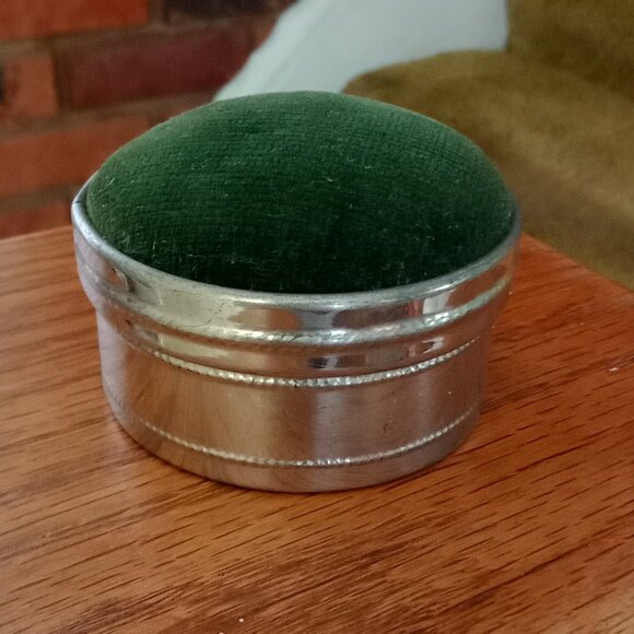 Source Unknown | Accents | Pin Cushion Tin | Poshmark